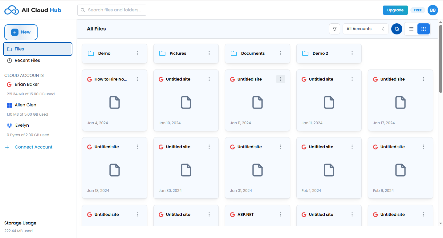 What Is All Cloud Hub? Unified Cloud Storage Manager